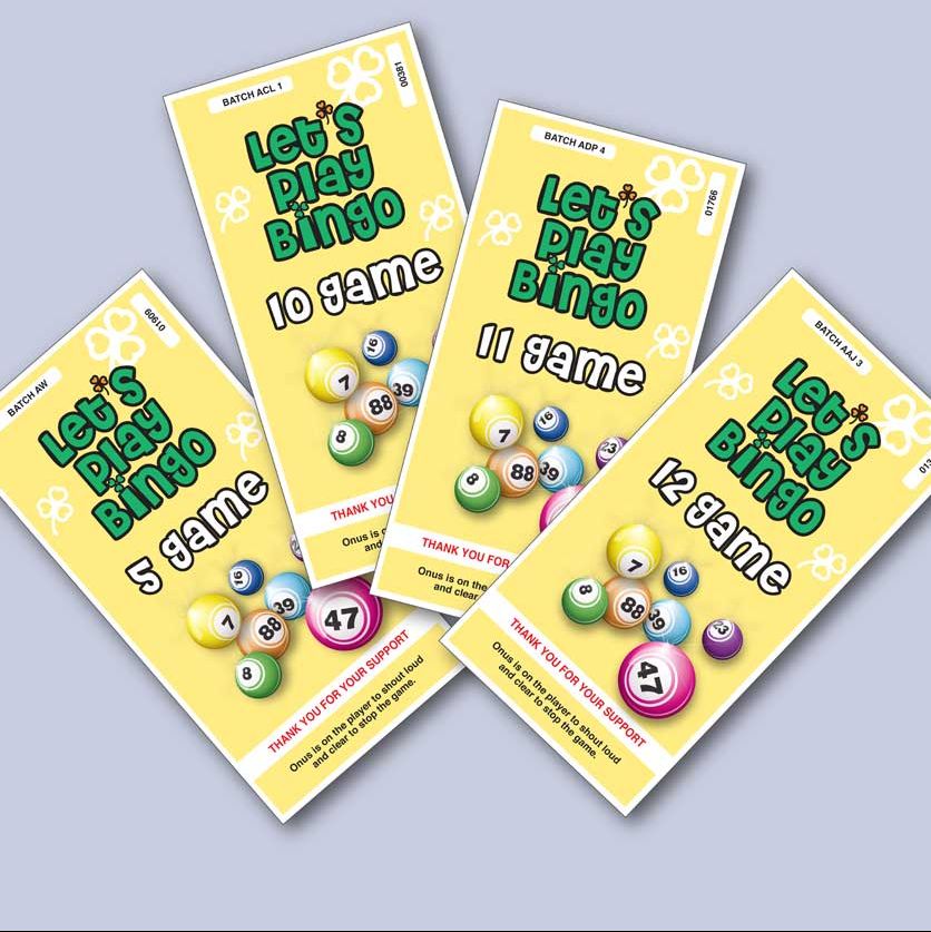 Bingo Books | Let’s Play Bingo | Ireland