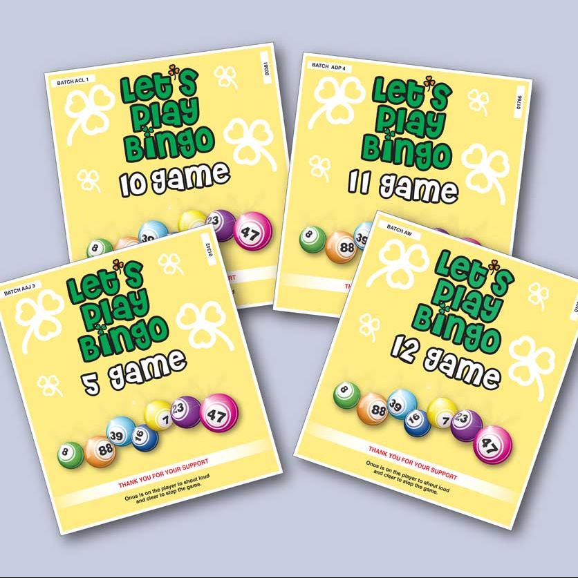 Bingo Books | Let’s Play Bingo | Ireland